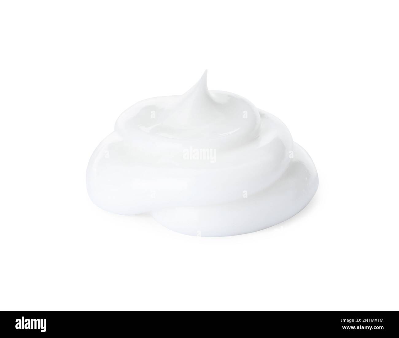 Cream sample on white background. Cosmetic product Stock Photo - Alamy