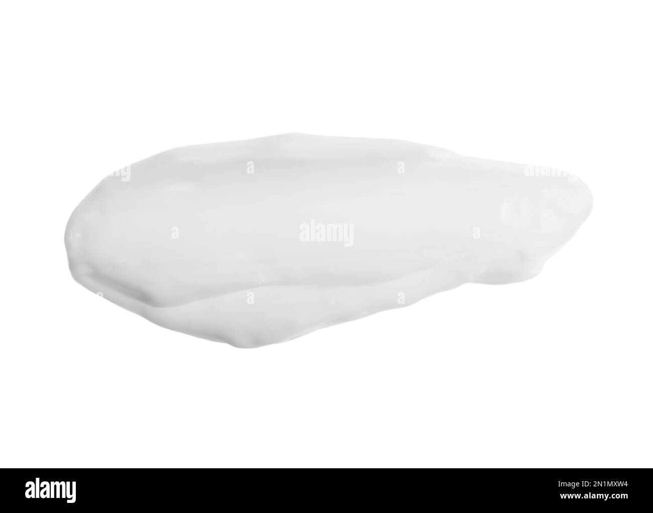 Cream sample on white background. Cosmetic product Stock Photo - Alamy