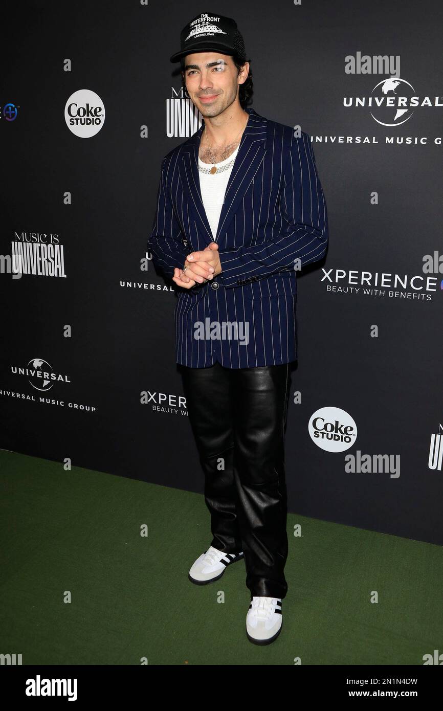 Los Angeles, CA. 5th Feb, 2023. Joe Jonas at arrivals for Universal ...
