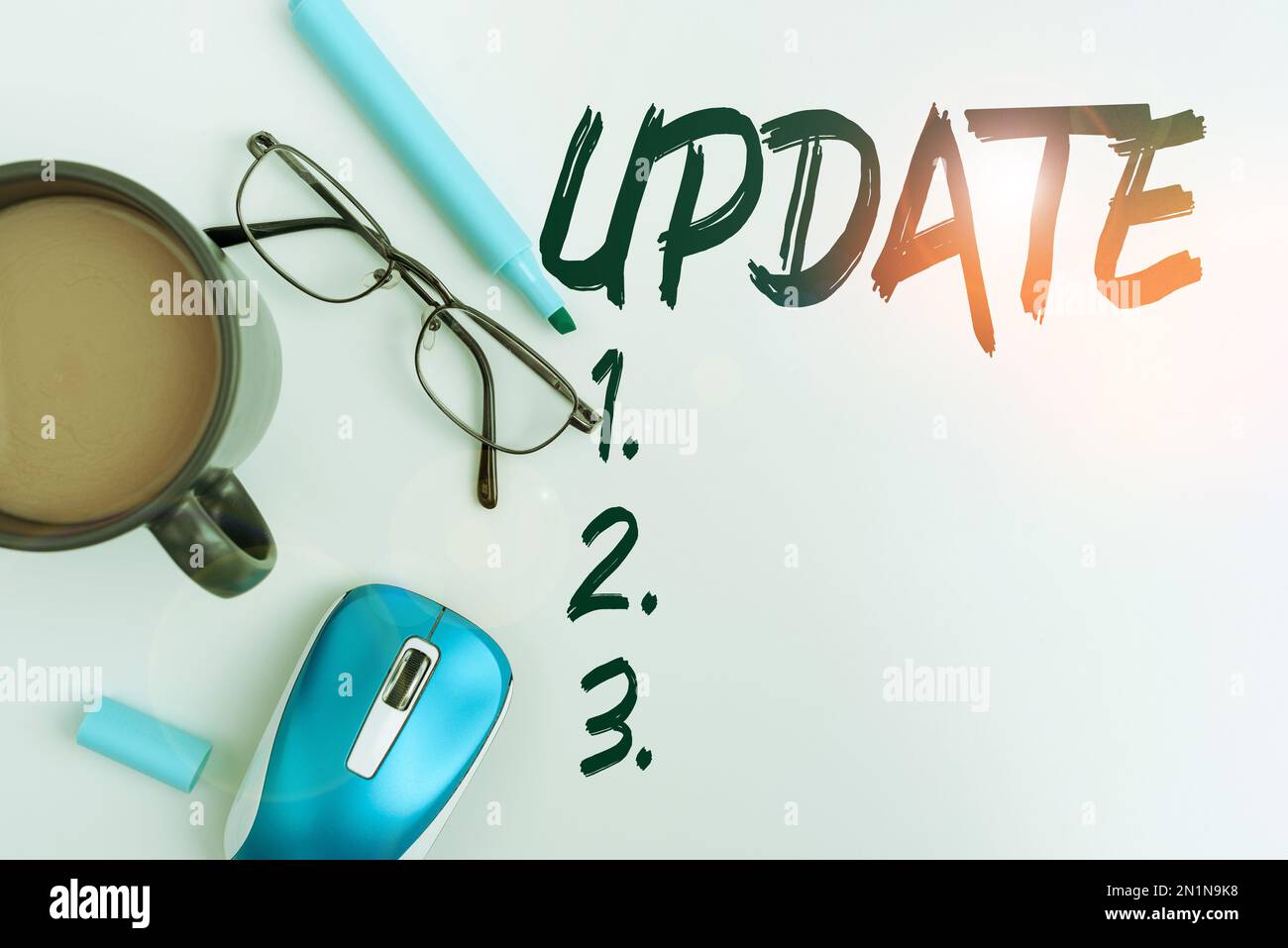 Sign displaying Update. Business idea Up to date Make something more ...