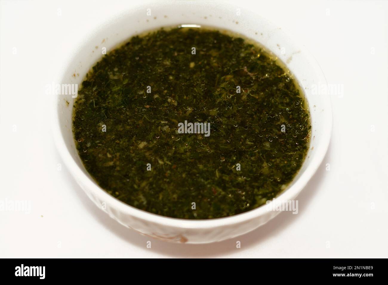 Mulukhiyah, also known as molokhia, molohiya or ewedu, a dish made from ...