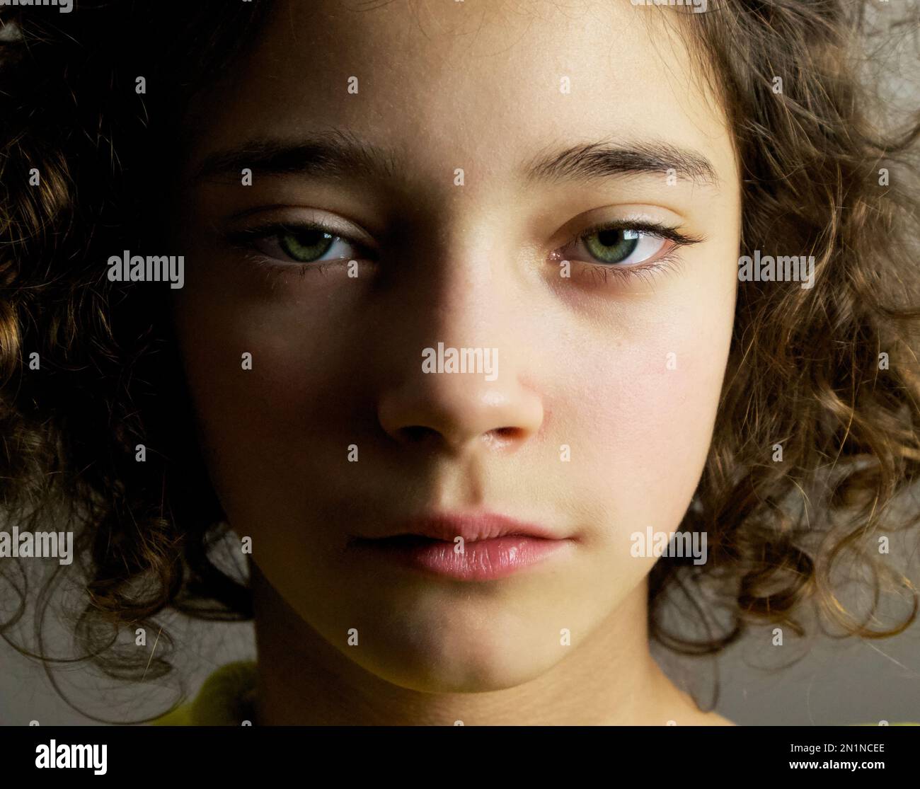 Girl in shadow hi-res stock photography and images - Alamy