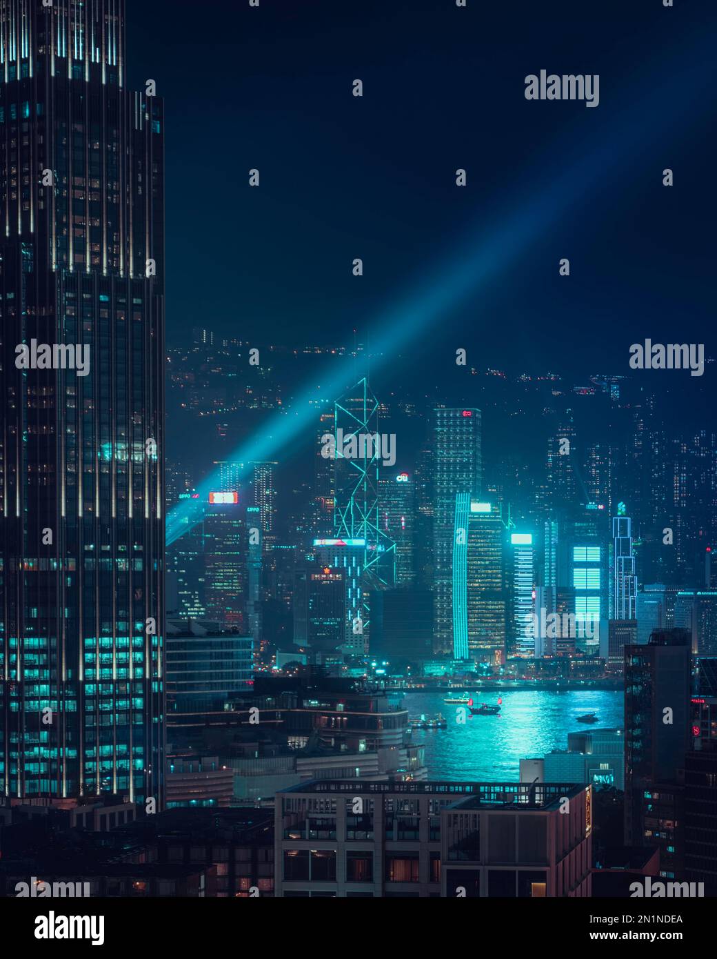 Kowloon panoramic city view hi-res stock photography and images - Alamy