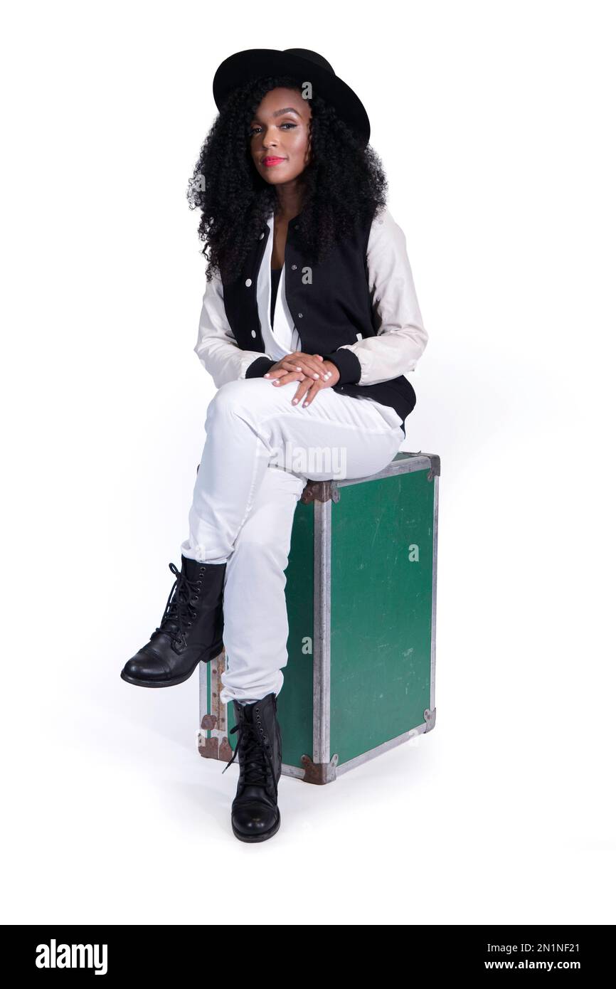 Singer Janelle Monae poses for a portrait ahead of their "EEPHUS" Tour ...