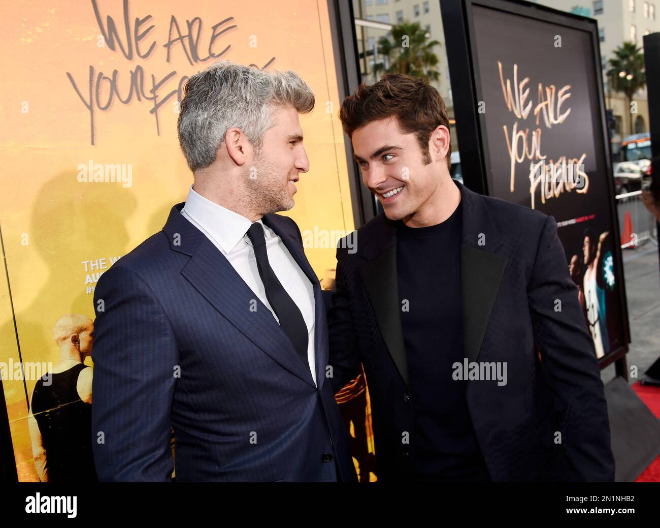 Max Joseph, left, director and co-screenwriter of "We Are Your Friends ...