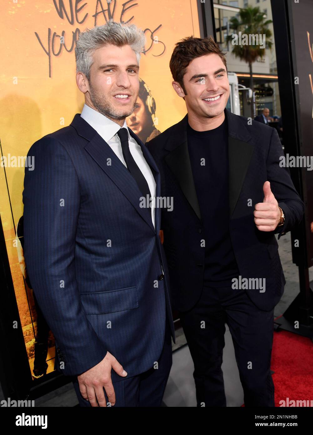 Max Joseph, left, director and co-screenwriter of "We Are Your Friends ...