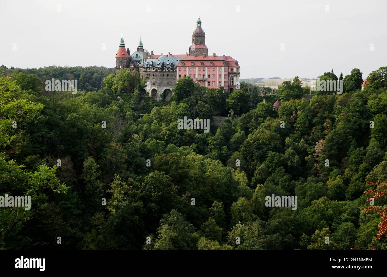 FILE - This Oct.2010 file picture shows the Ksiaz Castle in , Poland ...