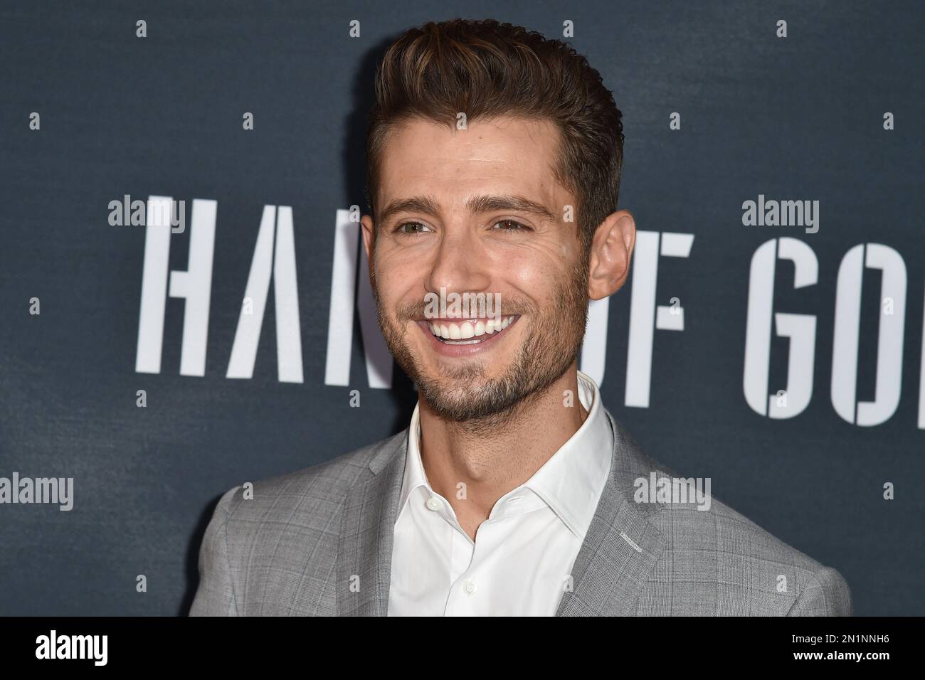 Julian Morris Arrives At The Premiere Of Hand Of God Held At The Ace