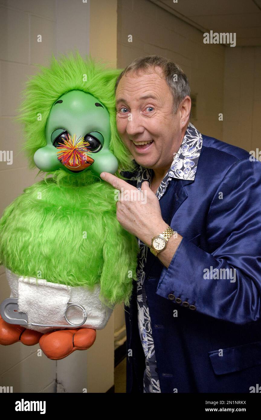 Keith Harris and Orville photographed during the first day of Peter Kay ...