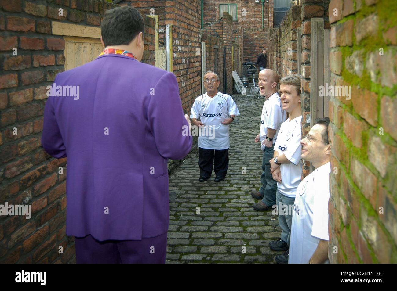 The Bolton Football Supporters from Phoenix Nights photographed at ...