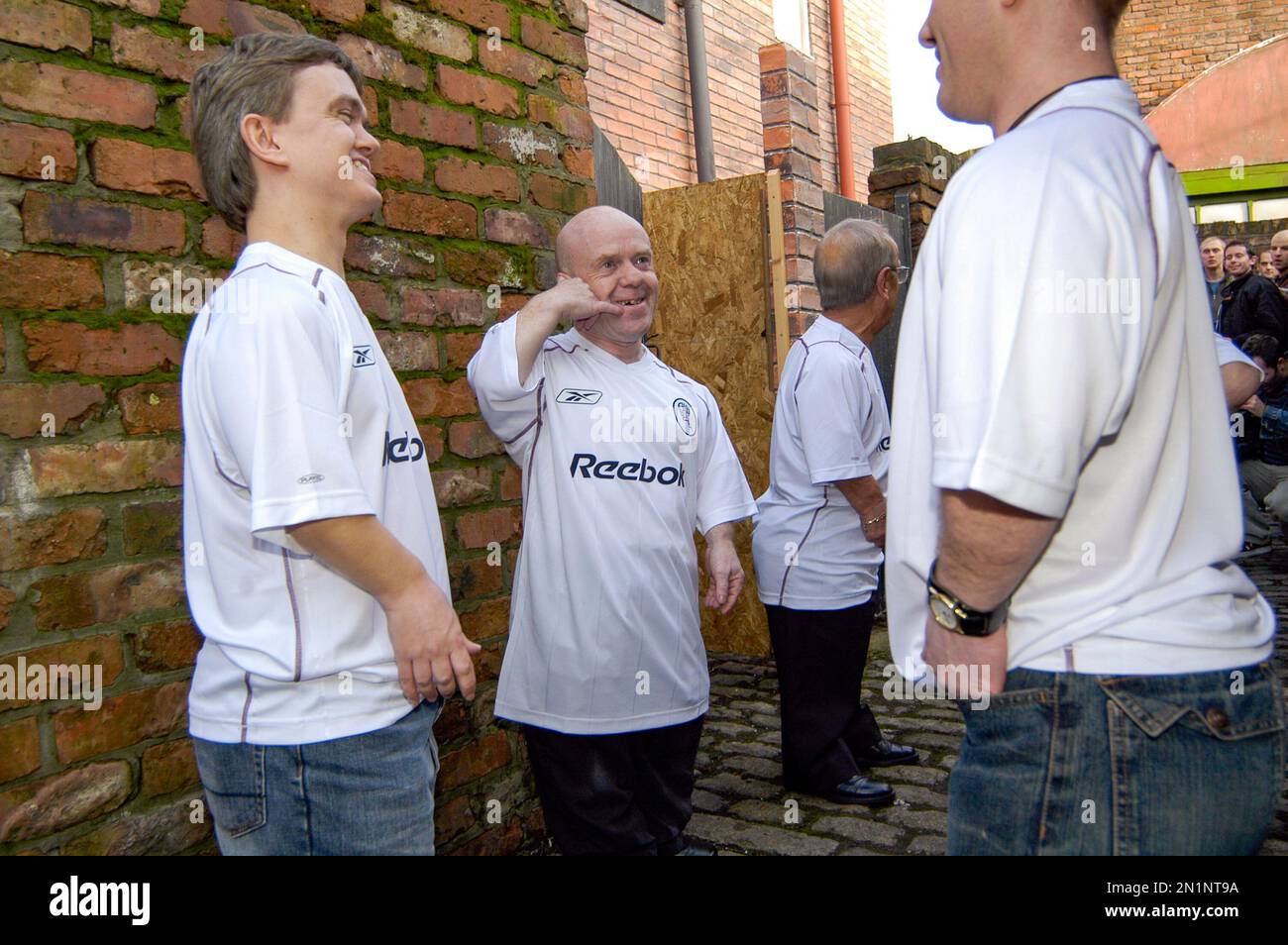 The Bolton Football Supporters from Phoenix Nights photographed at ...