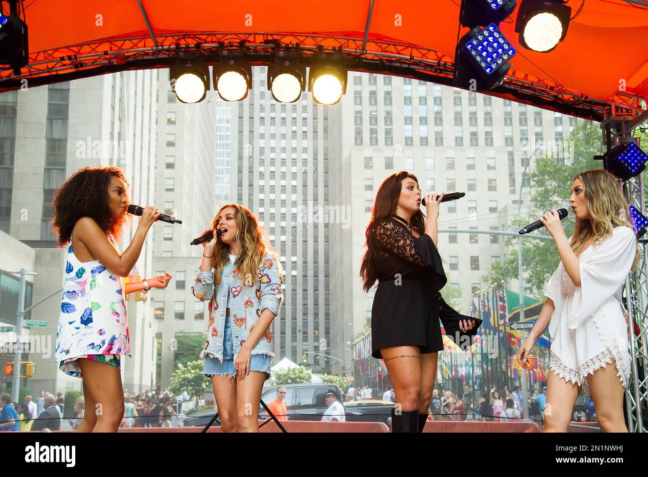 Little Mix members, from left, Leigh-Anne Pinnock, Jade Thirlwall, Jesy ...