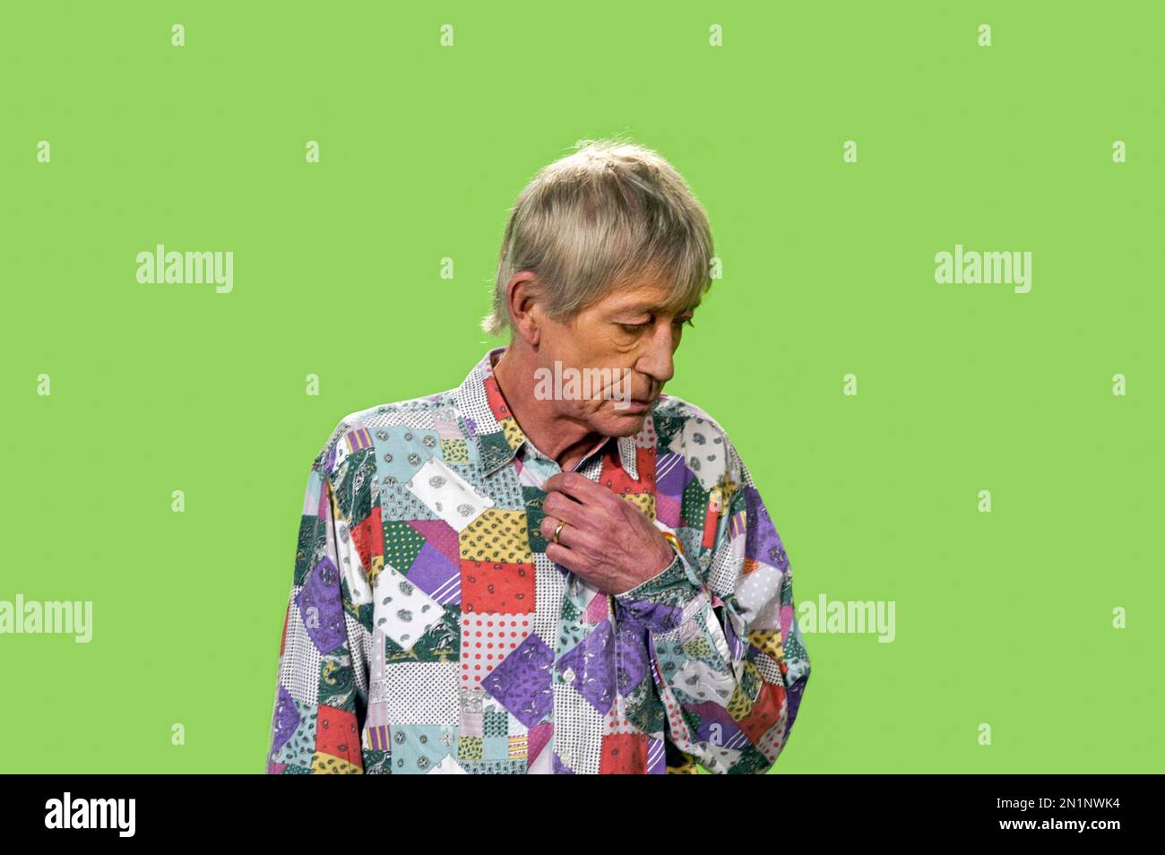 Geoffrey Hayes from television's Rainbow photographed at Peter Kay's ...