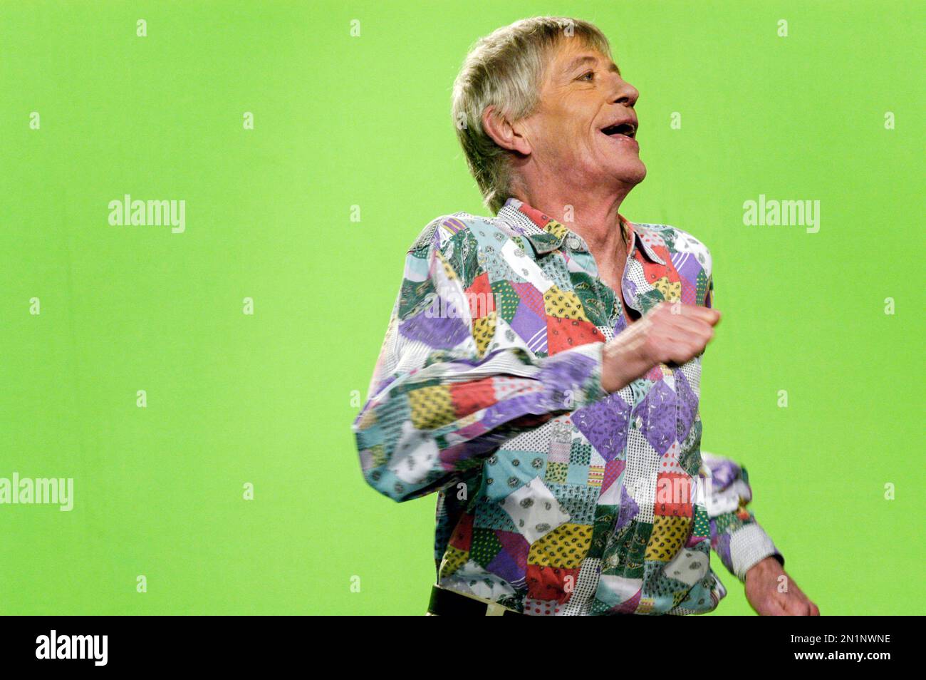 Geoffrey Hayes from television's Rainbow photographed at Peter Kay's ...