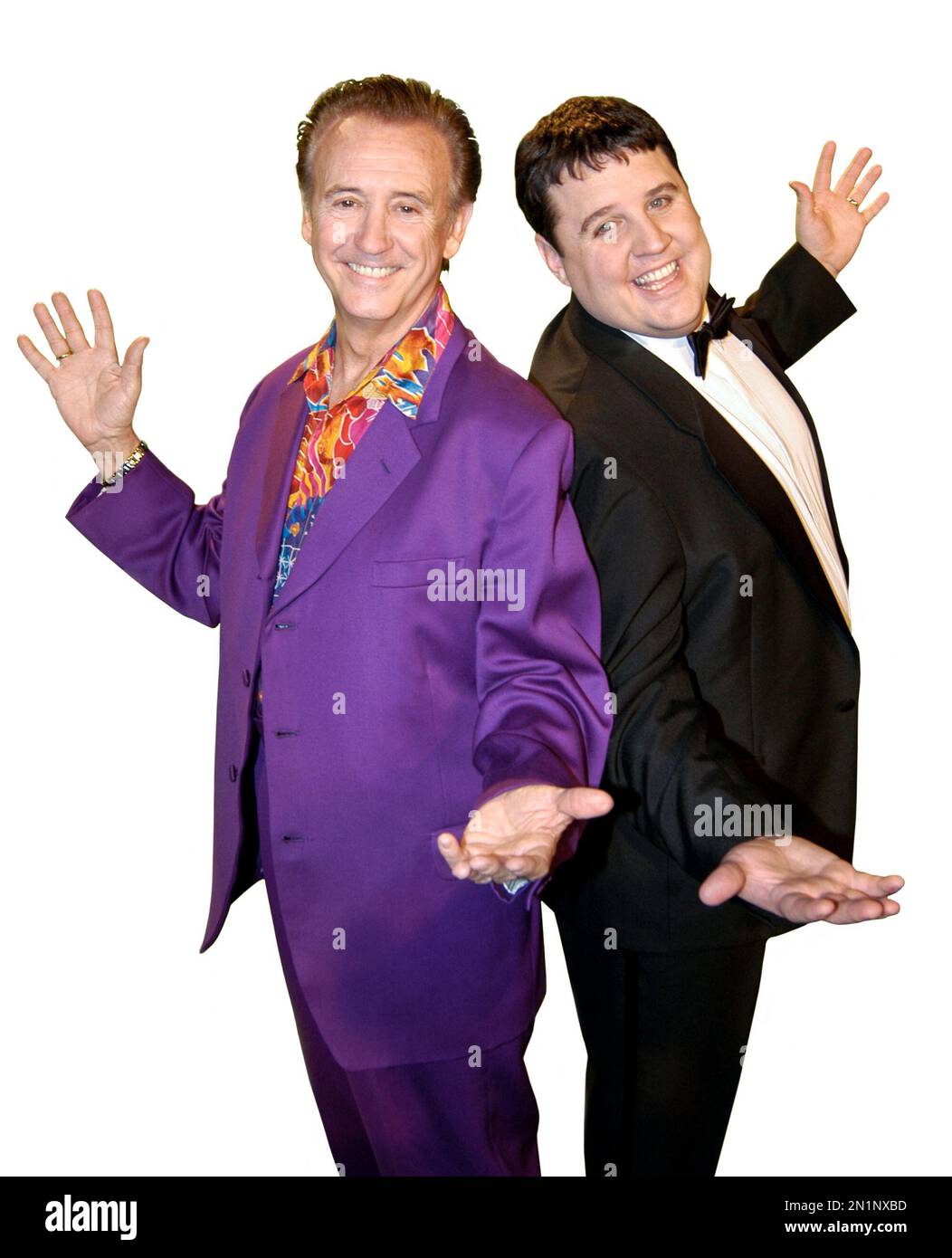 Peter Kay with Tony Christie in the iconic 2005 Comic Relief 'Amarillo ...