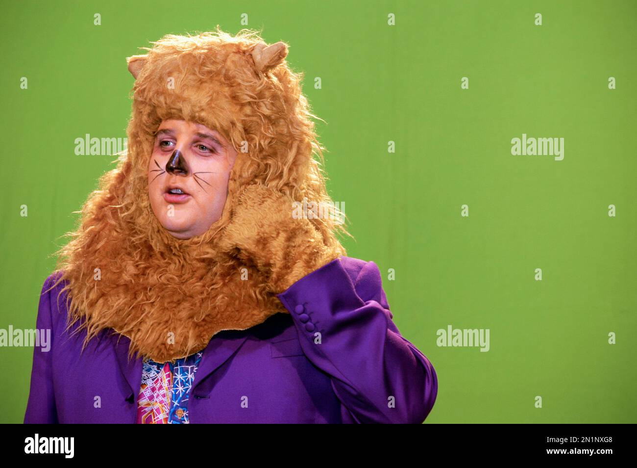 Peter Kay dressed as the cowardly lion at his iconic 2005 Comic Relief ...