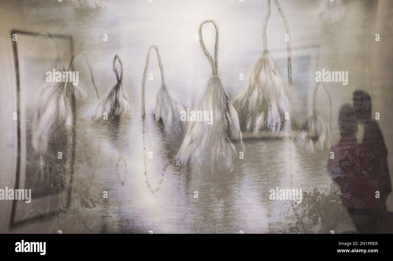 An artwork is displayed in the "Ink Art Transformation - Contemporary ...