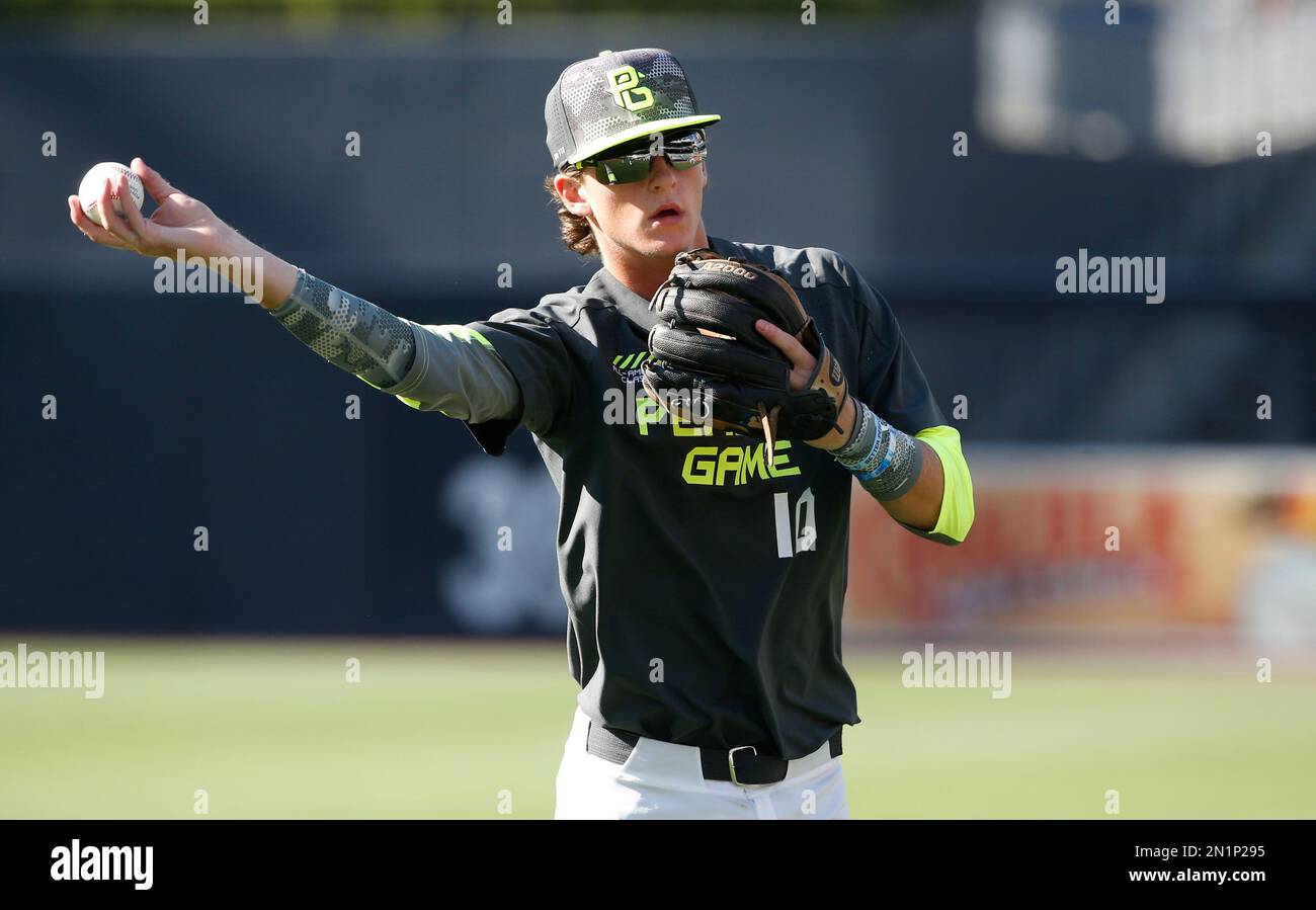 Tyler Fitzgerald, from Rochester, Ill., during the Perfect Game All ...