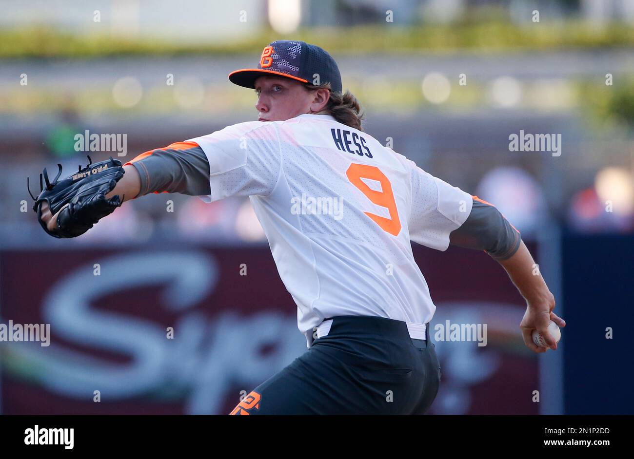 Zachary Hess, from Forest, Va., during the Perfect Game All-American ...