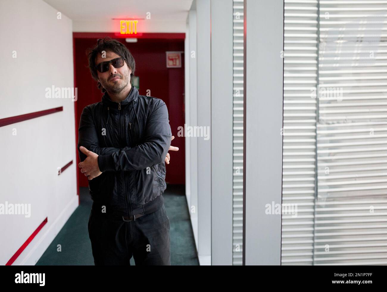 In this Aug. 14, 2015 photo, Colombian musician Simon Mejia, of Bomba ...