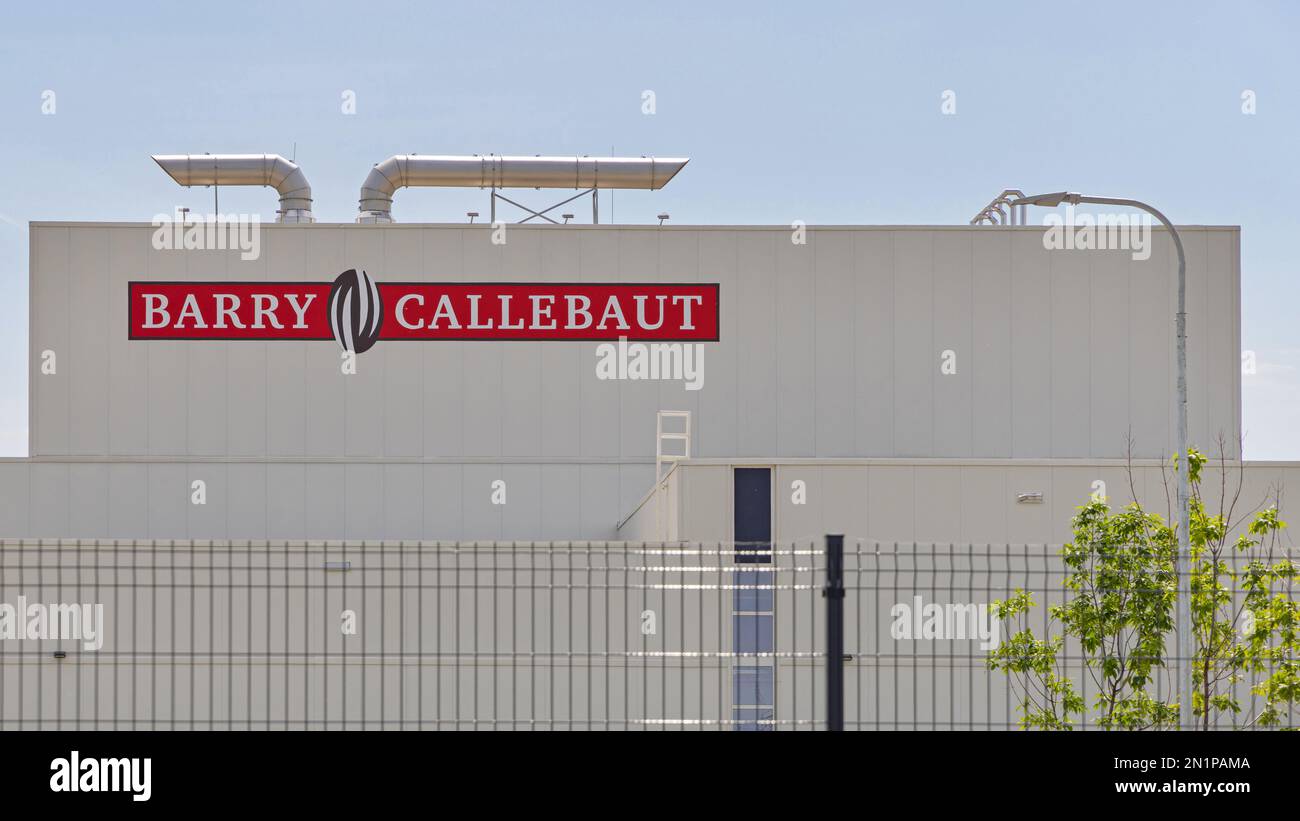 Novi Sad, Serbia - May 23, 2022: Company Logo Sign Barry Callebaut ...