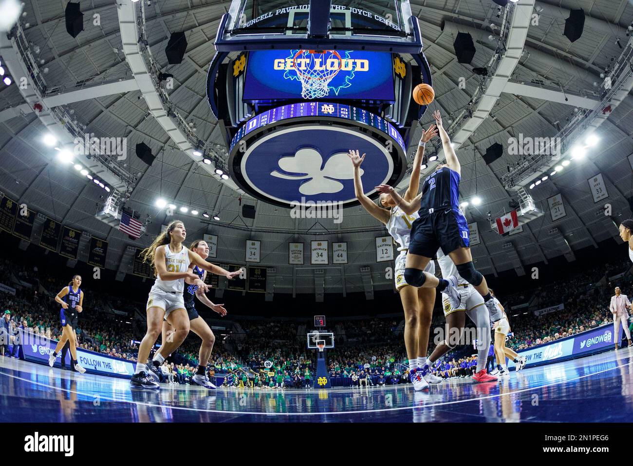 South Bend, Indiana, USA. 05th Feb, 2023. Duke guard Vanessa de Jesus ...