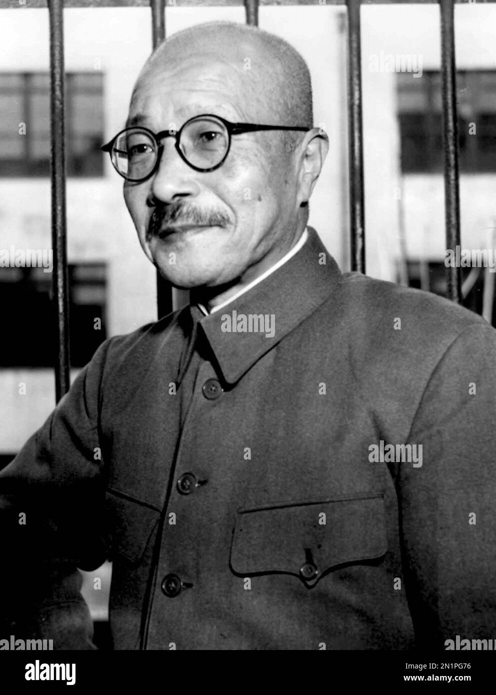 FILE - In this December, 1947 file photo, Gen. Hideki Tojo, prime ...