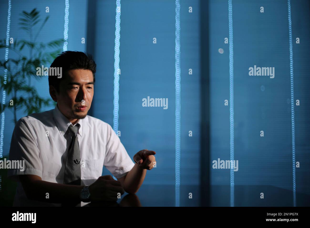 In this Aug. 13, 2015 photo, Hidetoshi Tojo, the great-grandson of ...