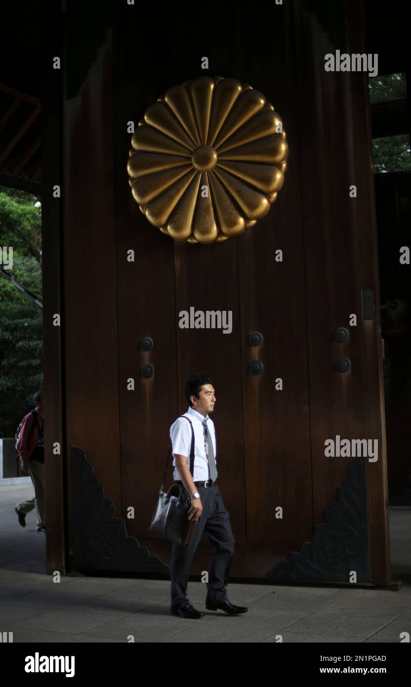In this Aug. 13, 2015 photo, Hidetoshi Tojo, the great-grandson of ...