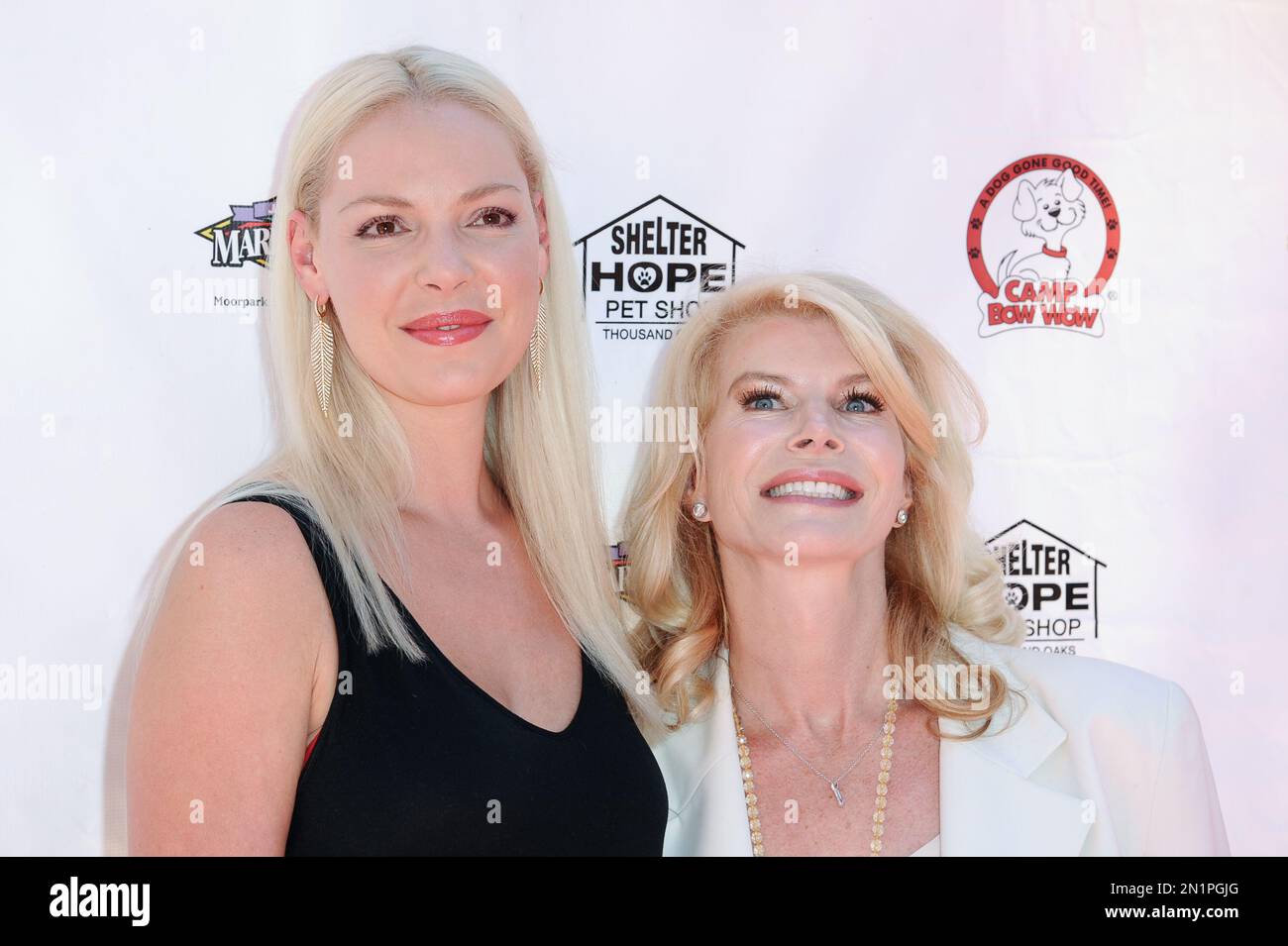 Actress Katherine Heigl, left, and director Kim Sill arrive at the LA ...
