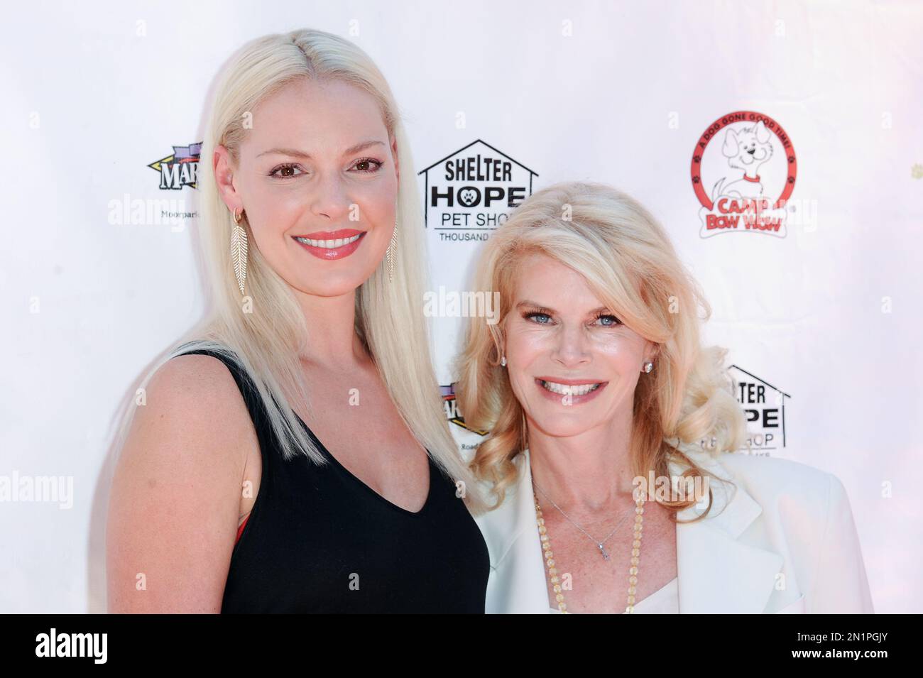 Actress Katherine Heigl, left, and director Kim Sill arrive at the LA ...