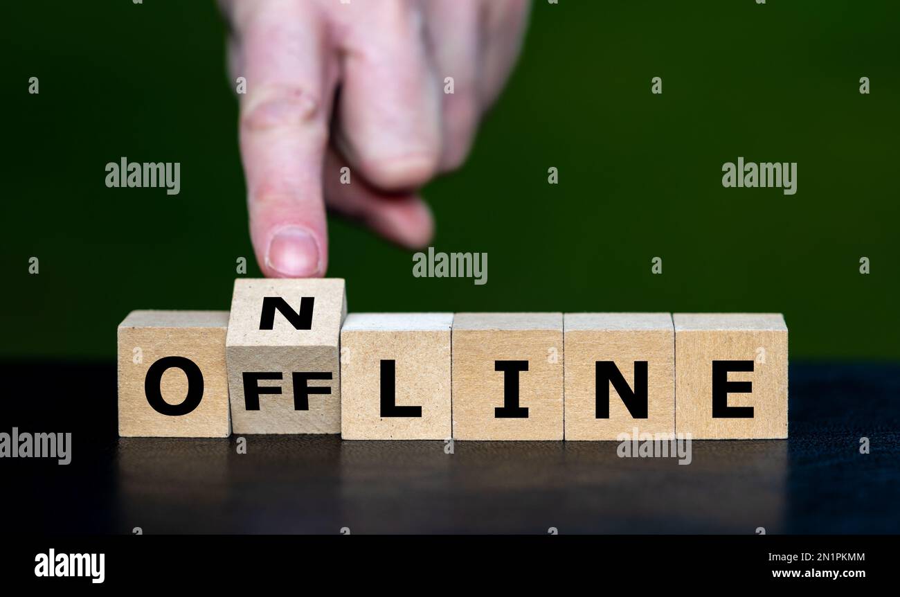 Offline hi-res stock photography and images - Alamy