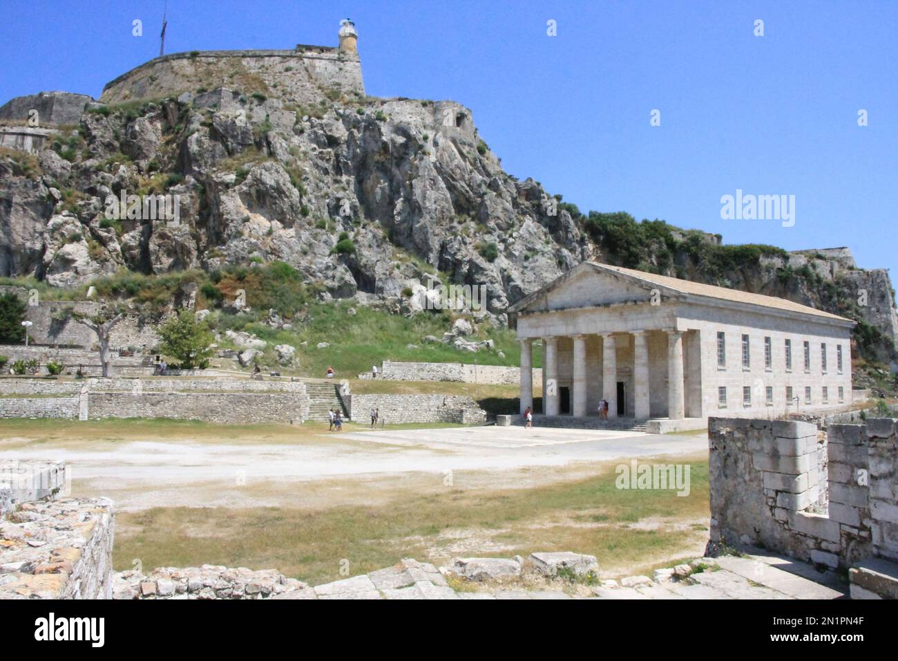 Scenes around Corfu Town, Corfu Stock Photo - Alamy