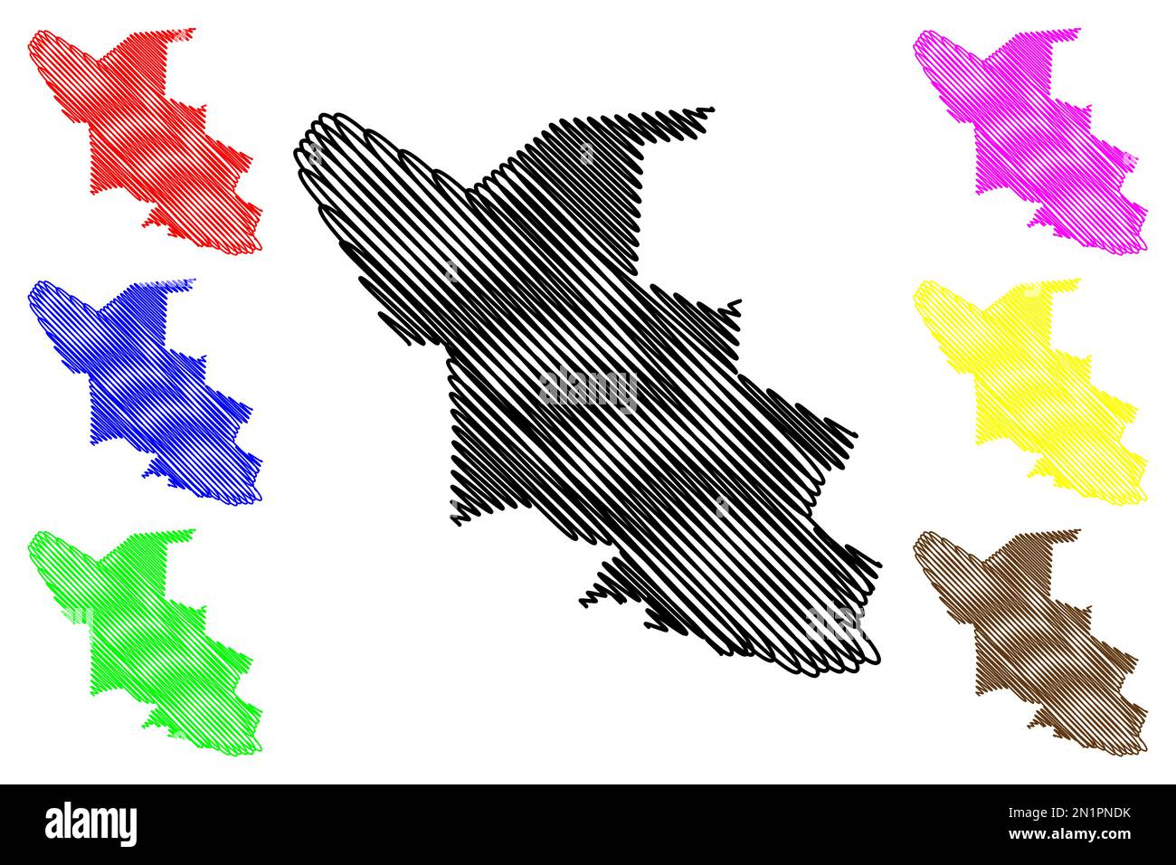 Sabinas mexico map hi-res stock photography and images - Alamy