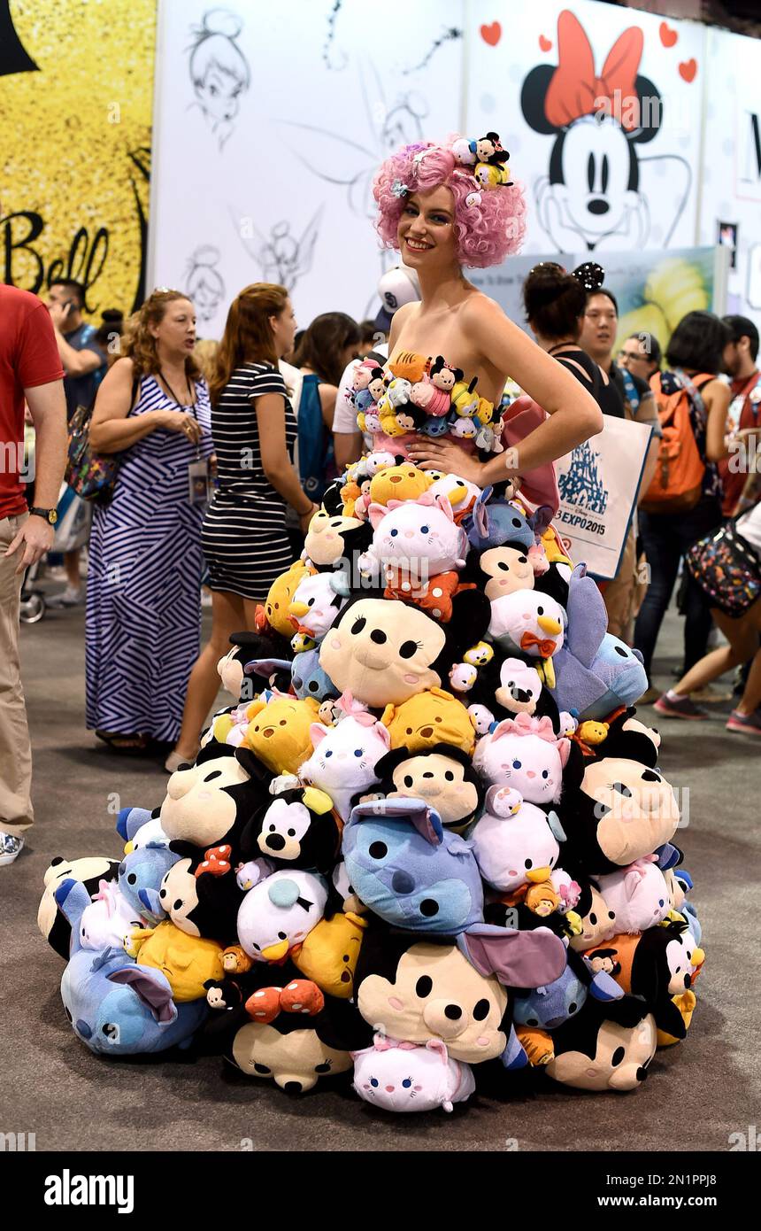 IMAGE DISTRIBUTED FOR DISNEY STORE - A model wears a one-of-a-kind ...