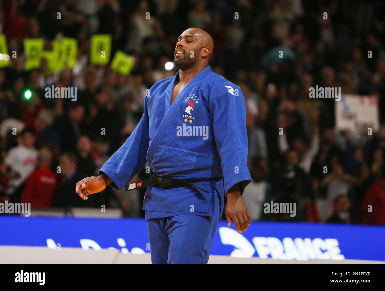 Paris, France - February 5, 2023, Teddy Rinner of France against Hyoga ...