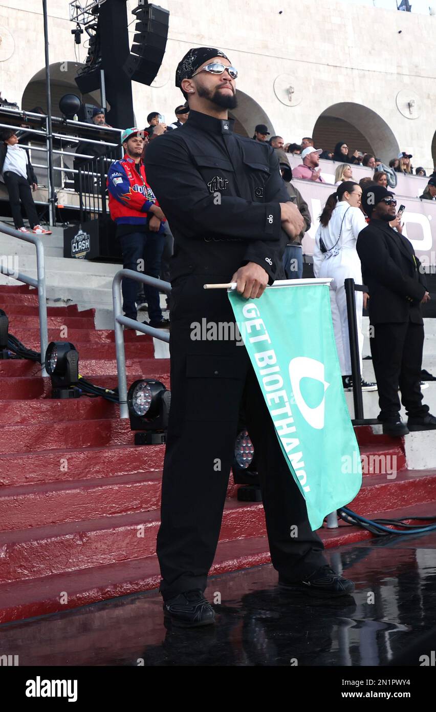 Los Angeles, Ca. 05th Feb, 2023. Caleb Williams at NASCAR Cup Series ...
