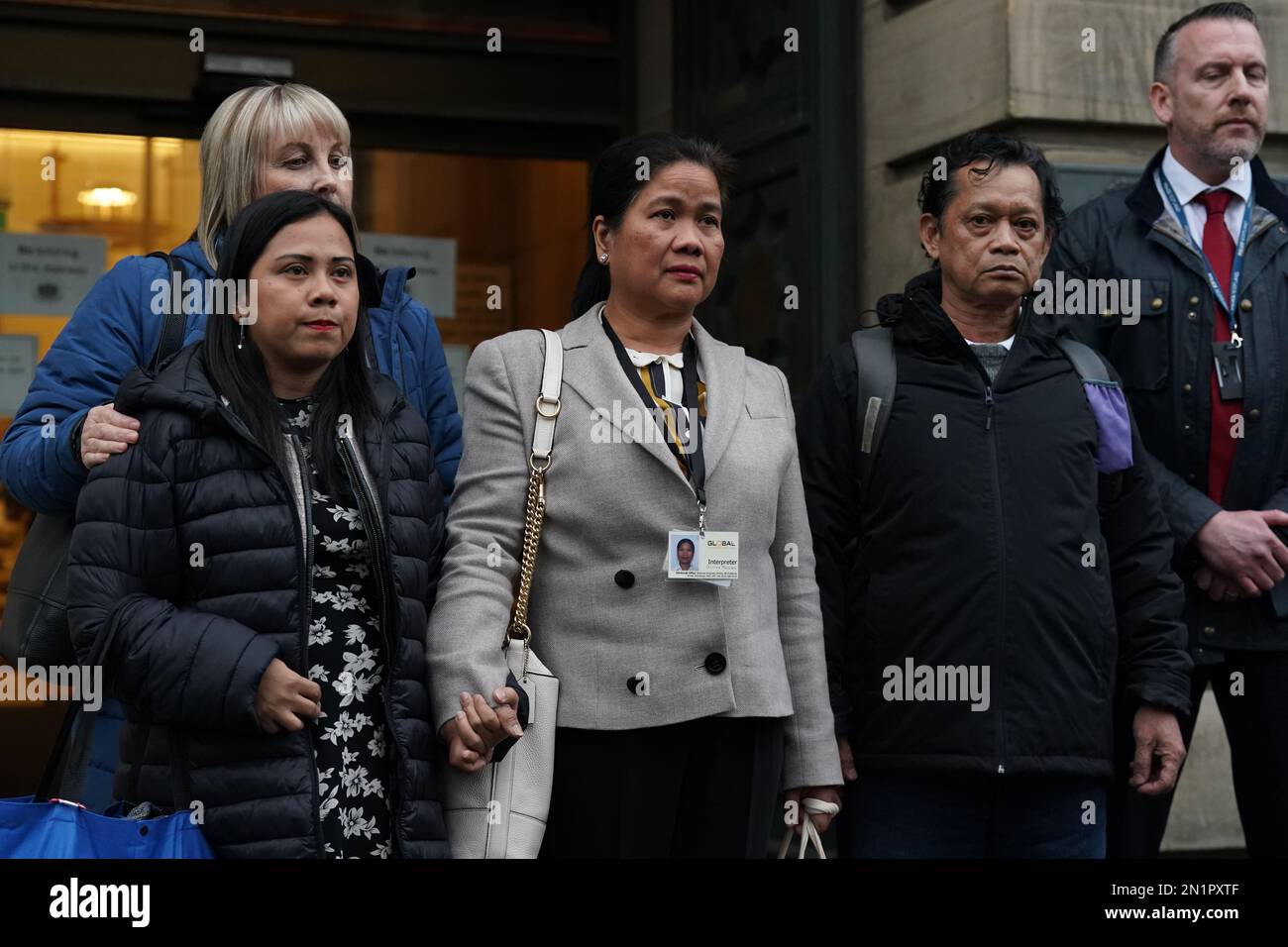 Bennylyn burke family hi-res stock photography and images - Alamy