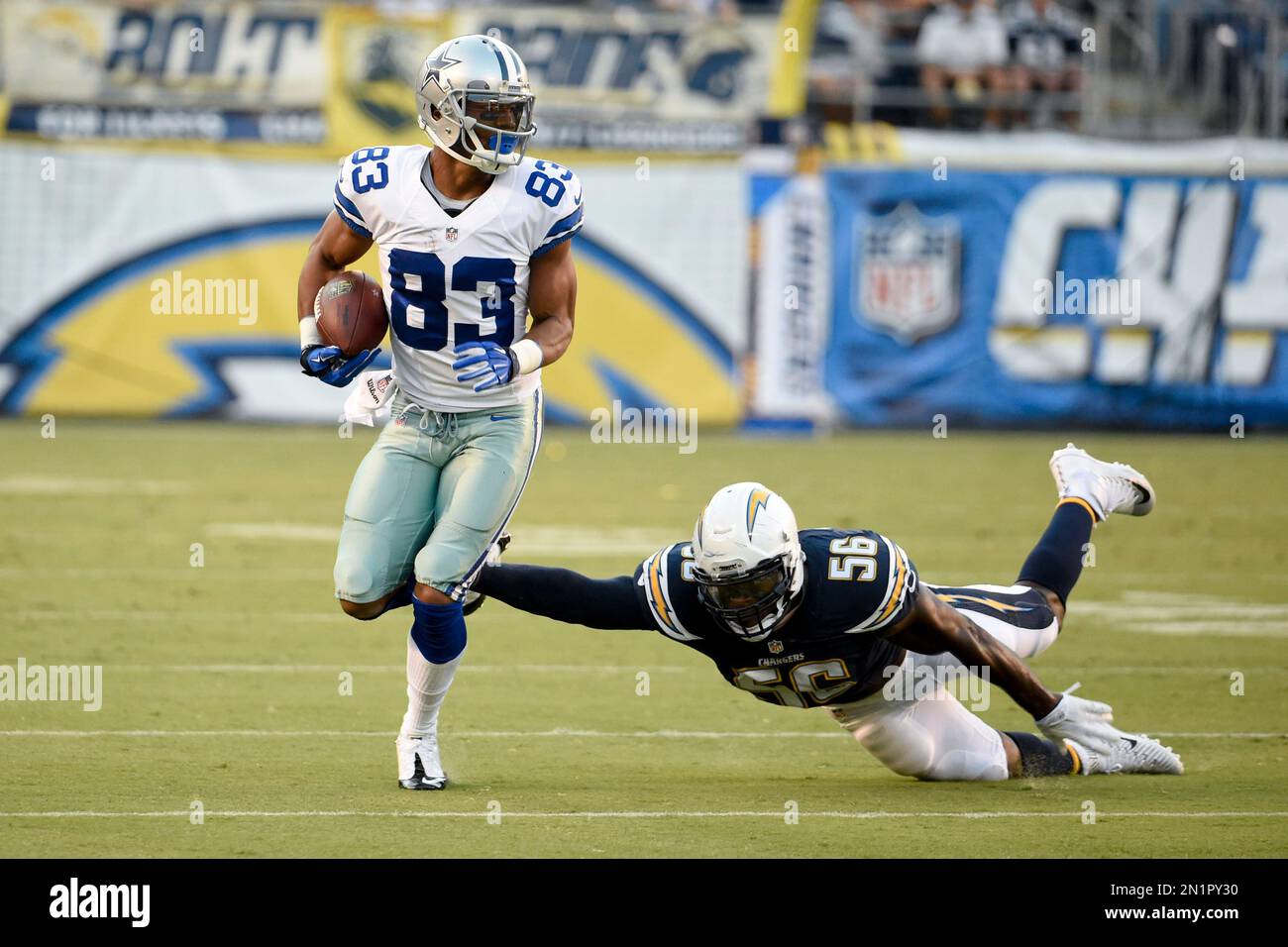 Dallas Cowboys wide receiver Terrance Williams breaks free from San ...