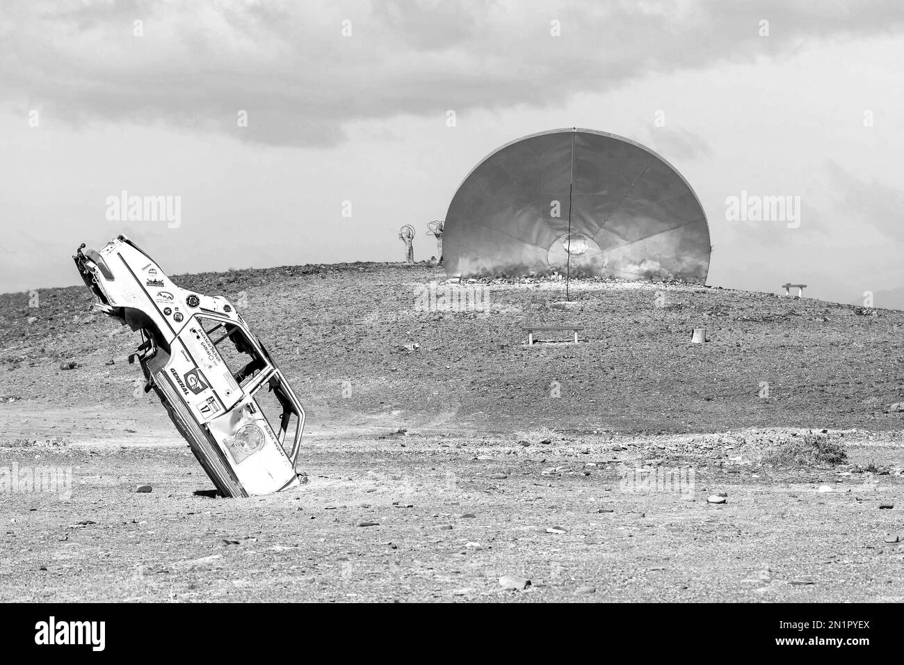 Tankwa, South Africa - Sep 4, 2022: Outdoor attractions at Tankwa Road ...
