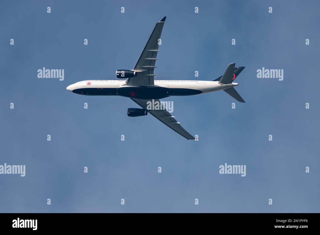 Zurich, Switzerland, January 20,2023 Air Canada Airbus A330-343 ...