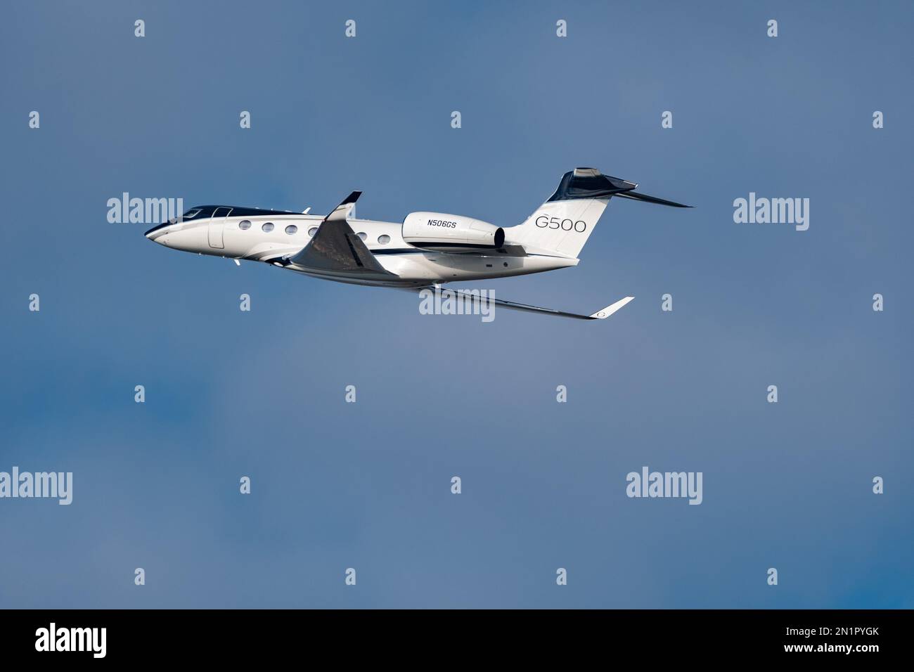 Zurich, Switzerland, January 20,2023 Gulfstream GVII-G500 business ...