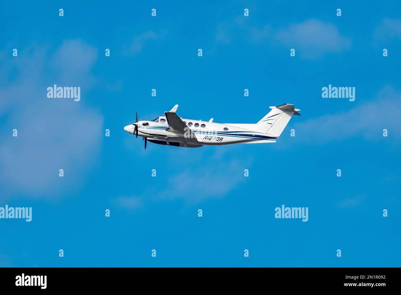 Zurich, Switzerland, January 20,2023 Beechcraft B300 King Air multi ...