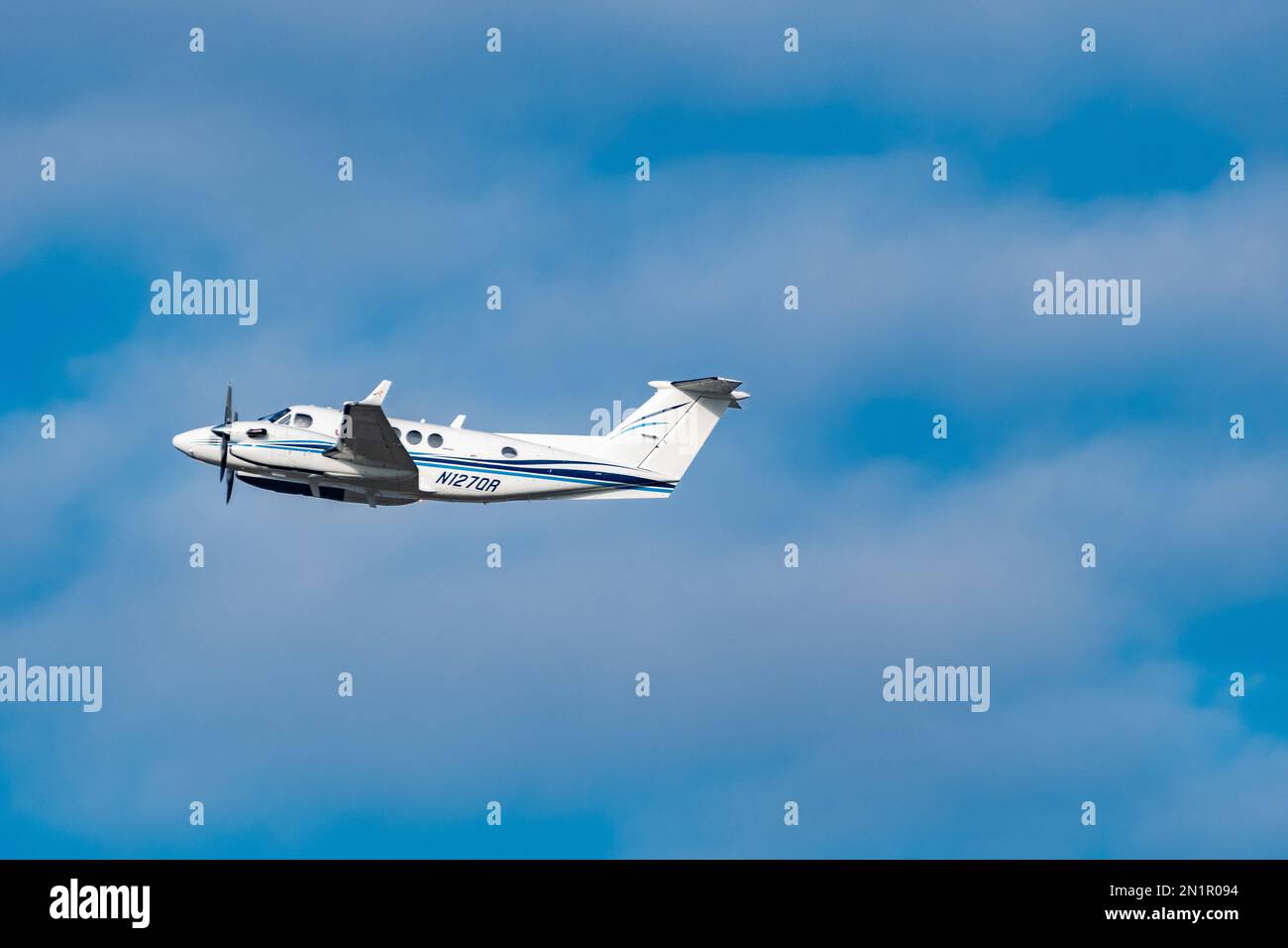 Zurich, Switzerland, January 20,2023 Beechcraft B300 King Air multi ...