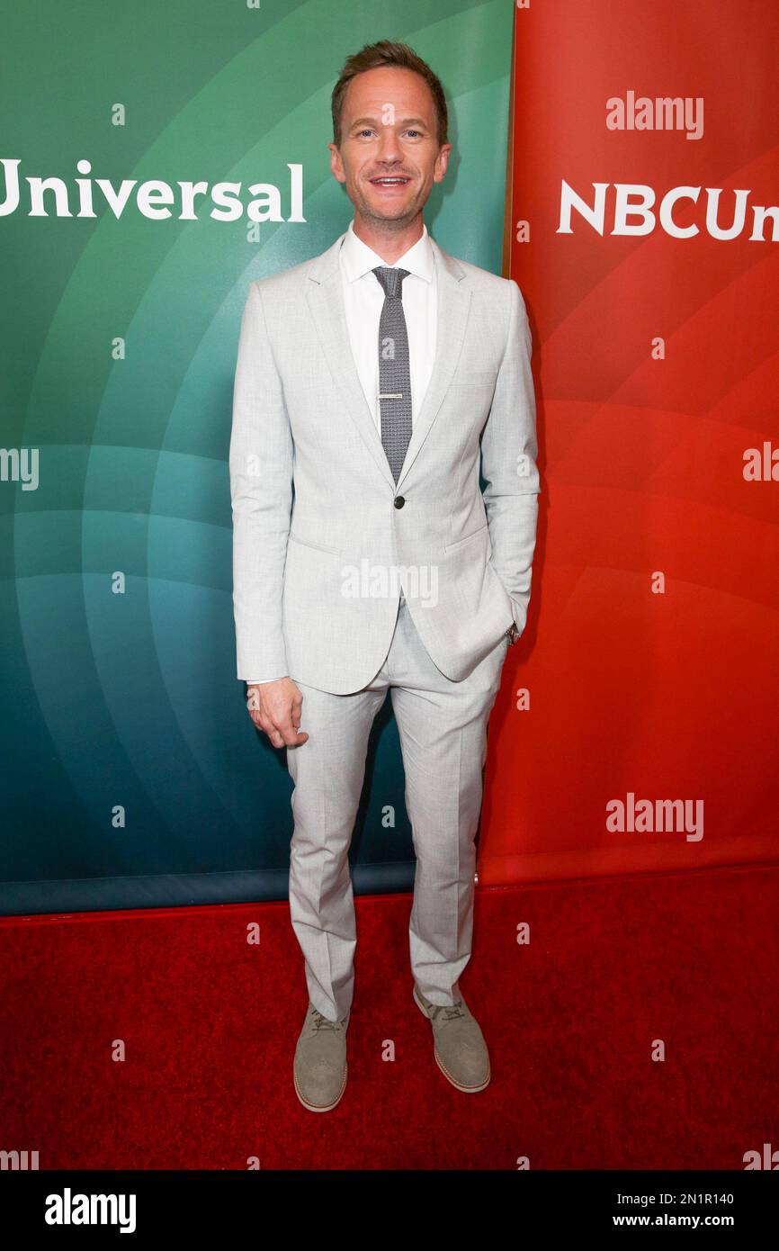 Neil Patrick Harris arrives at the NBCUniversal Summer TCA Tour at the ...