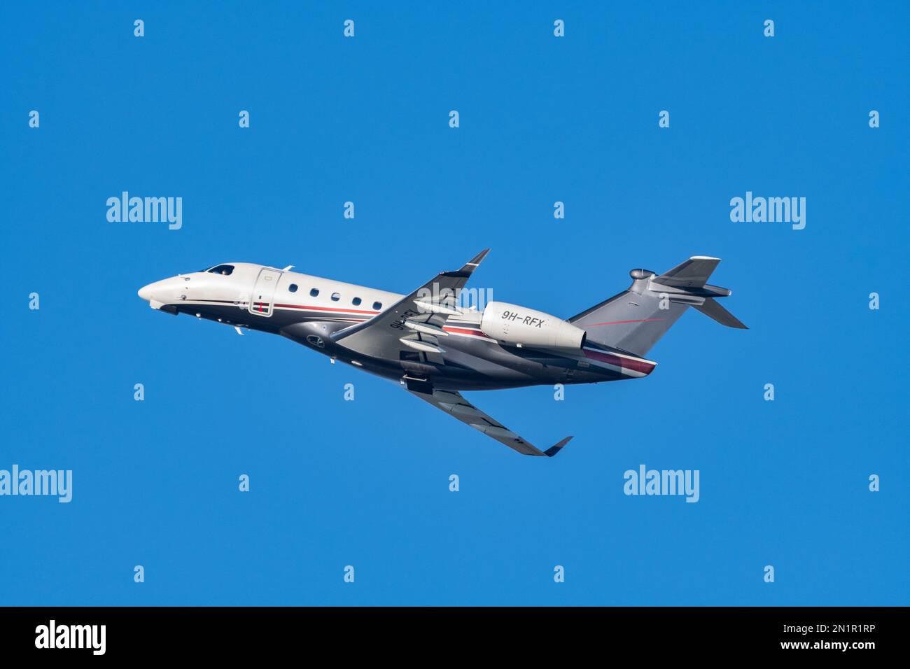 Zurich, Switzerland, January 20,2023 Embraer Legacy 500 business ...