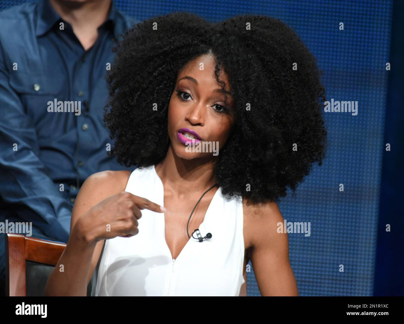 Yaya DaCosta participates in the "Chicago Med" panel at the ...