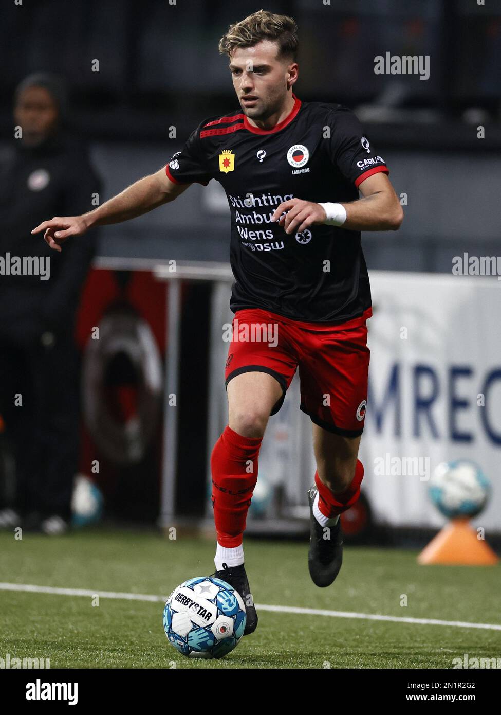 ROTTERDAM - Lazaros Lamprou of sbv Excelsior during the Dutch premier ...