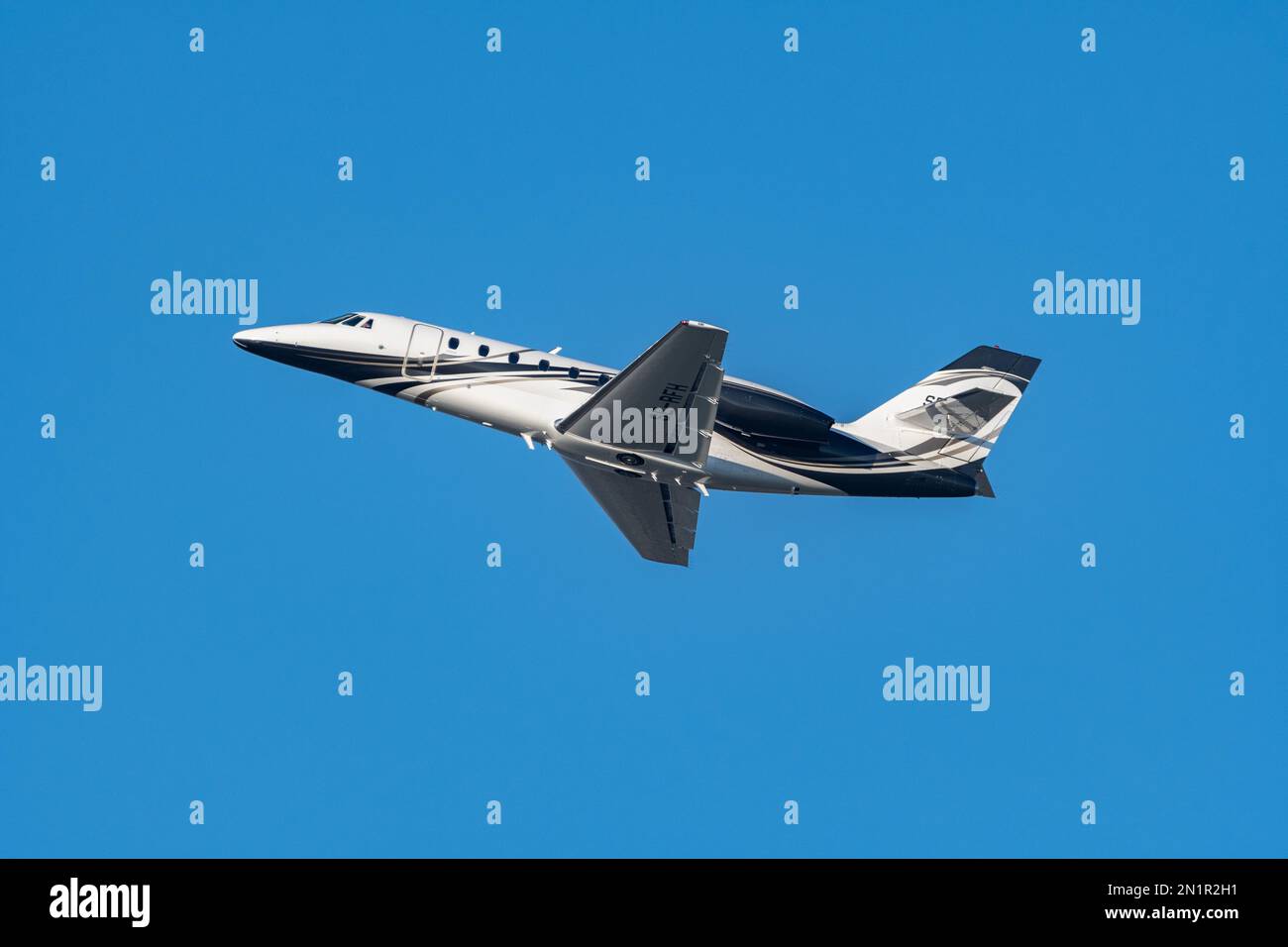 Zurich, Switzerland, January 20,2023 Cessna 680 Citation Sovereign ...