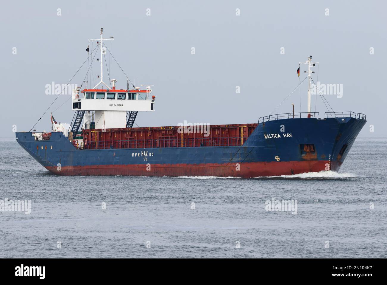 On October 21, 2022, the cargo ship Baltica Hav Cuxhaven passed on the ...